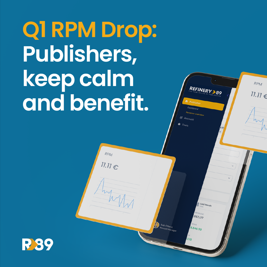 Q1 RPM Drop: What can Publishers do about it? - Refinery89